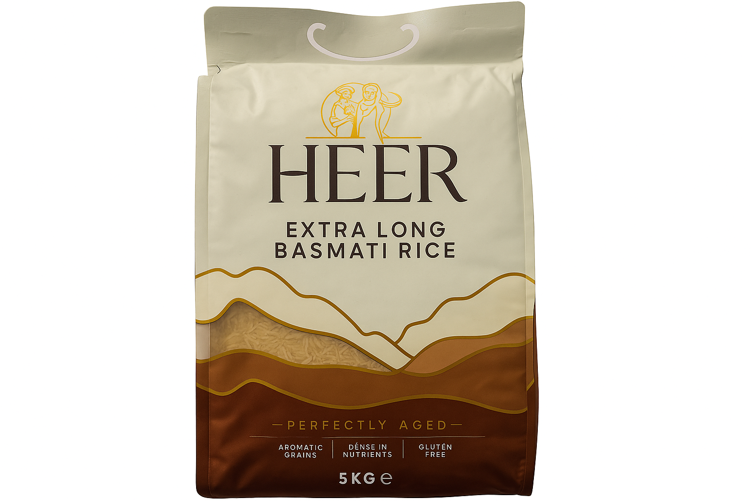 Heer- 5Kg Extra Long Basmati Rice/Long Basmati Rice – Milin Impex GmbH